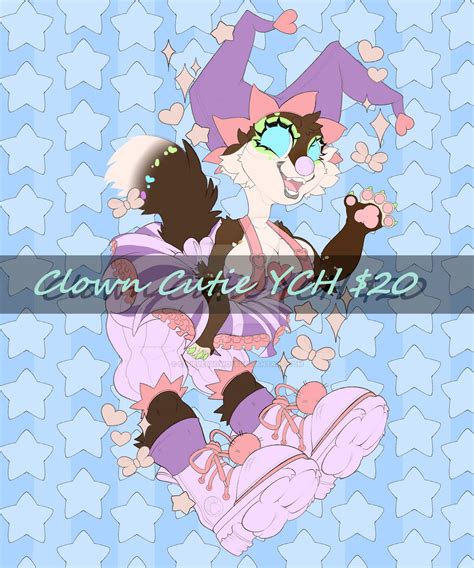 Clown Cutie Ych By Cluelessowo13 On Deviantart