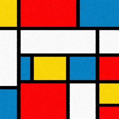 Piet Mondrian By Kamya M Thinglink Piet Mondrian Artwork 3d Foto