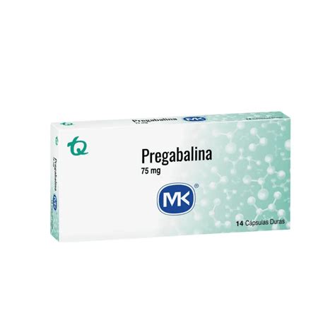 Pregabalina 75 Mg 14 Capsulas Mk Interdrogas