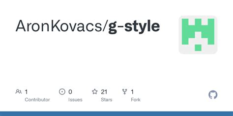 Github Aronkovacsg Style
