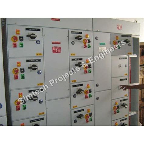 Power Control Panel Mild Steel Metal Cover White Painted Finish