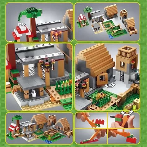 Minecraft Village Lego Block Kingdom