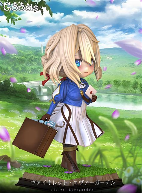 Violet Evergarden Goods Studio Chibi Violet Resin Statue Clubhouse