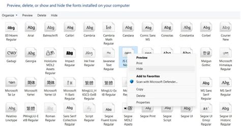 How To Install And Manage Fonts In Windows Make Tech Easier