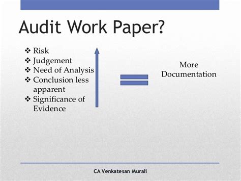 Audit Documentation Example Peterainsworth
