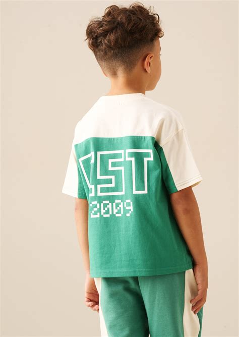 Maglietta Varsity Oversize Minecraft Per Ragazzi Angel And Rocket