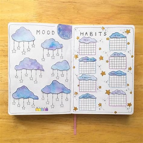50 Bullet Journal Mood Trackers Artofit