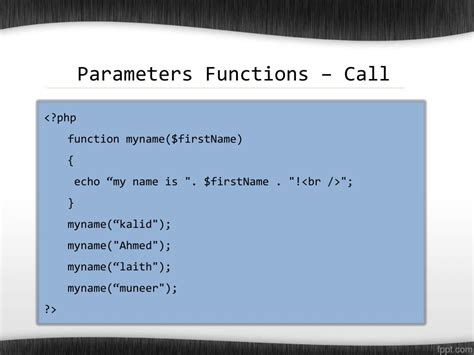 PPT Function PowerPoint Presentation Free Download ID