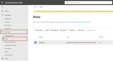 How To Prevent Certain Emails Routing To Exclaimer Exclaimer Knowledge Base