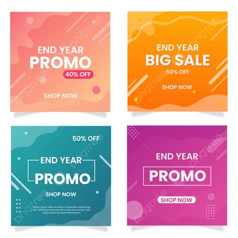 Gambar Desain Banner Promo Akhir Tahun Templat Untuk Unduh Gratis Di Pngtree