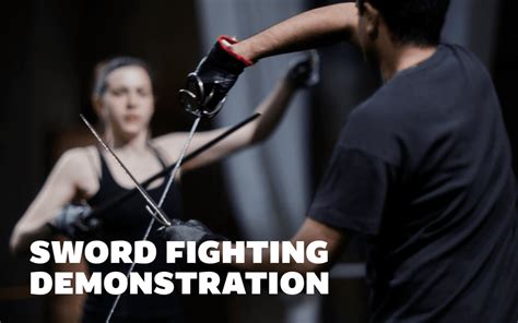 Sword Fighting Demonstration Shakespeares Globe