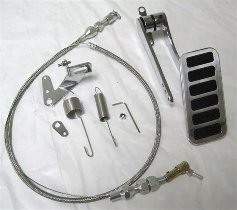1930 S 1940 S Ford Chevy Street Rod Aluminum Gas Pedal 24 Cable