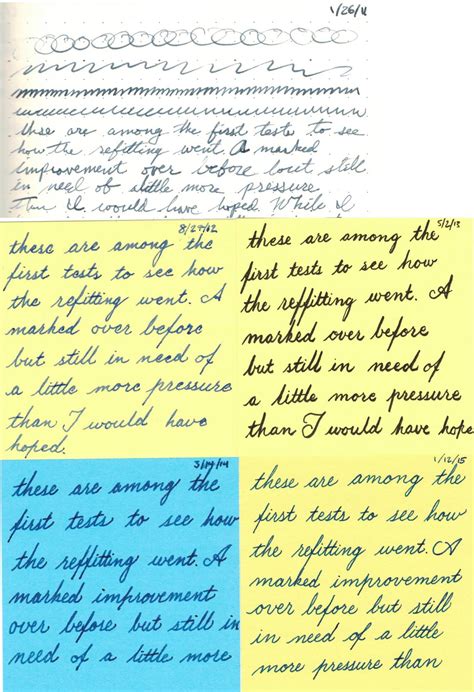 Handwriting Progress Cursive Handwriting Handwriting Cursive