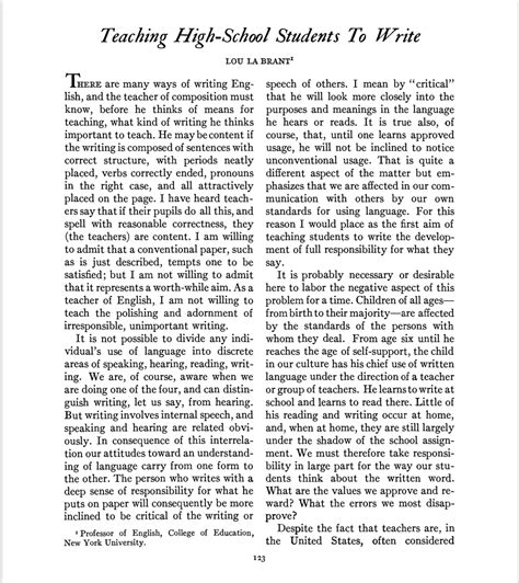 Research Lou Labrant An Annotated Bibliography