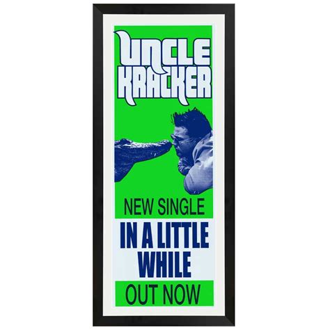 Uncle Kracker In A Little While Promotional Vintage Daybill Poster F