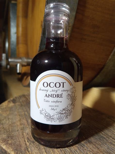 Vínny Ocot AndrÉ 200 Ml Ovocinár Hrehor