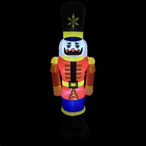 Northlight Lighted Inflatable Nutcracker Soldier Outdoor Christmas