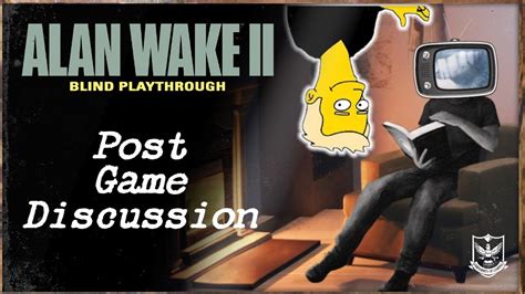 Alan Wake 2 Discussion And Qanda With Max Derrat Youtube