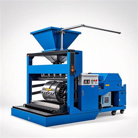 Plate Compactor Machine On A White Background Premium Ai Generated Image