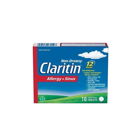 Claritine 10 Tablets