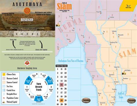 Issue 94 Magazine And Game Fall Of Siam Compass Games