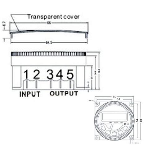Digital Programmable Tm 619 5 Pin 30amp Timer Controller Frontier Euro Switch With Replaceable