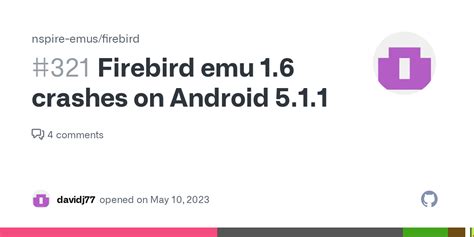 Firebird Emu 1 6 Crashes On Android 5 1 1 · Issue 321 · Nspire Emus