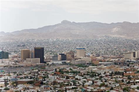 El Paso And Ciudad Juárez From Scenic Drive Charlie Llewellin Flickr
