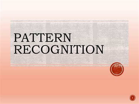 Btech Pattern Recognition Notes Pdf