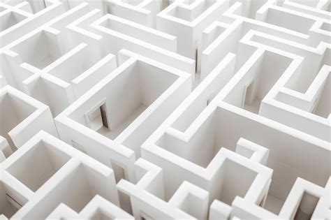 Premium Photo Labyrinth Maze Concept
