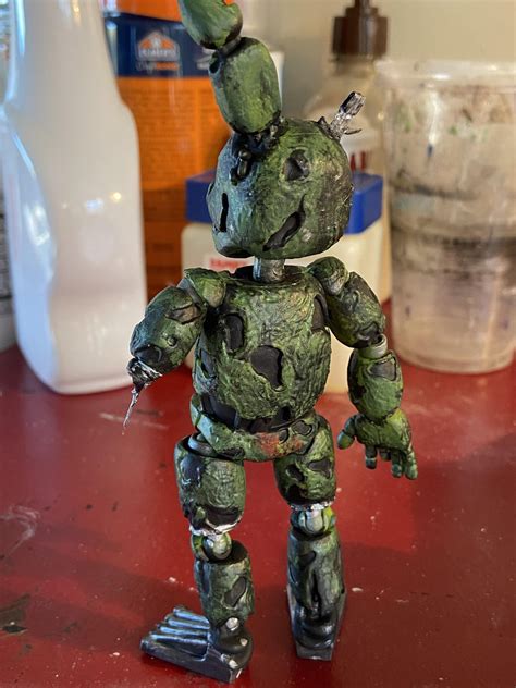 I Made Scraptrap Dark Springtrap Out Of A Cheesetrap R