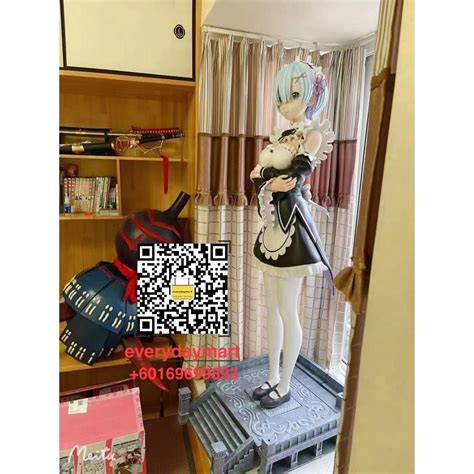 Rezero ️ram Rem One Of The Twin Maids 11 Scale Bust Part ️statues Gk