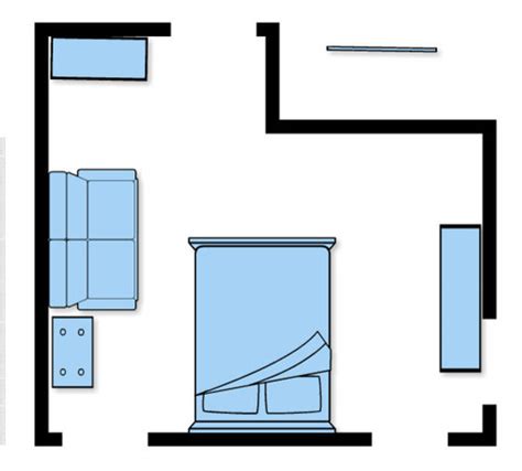 Need Help With An L Shaped Basement Bedroom Furniture Layout