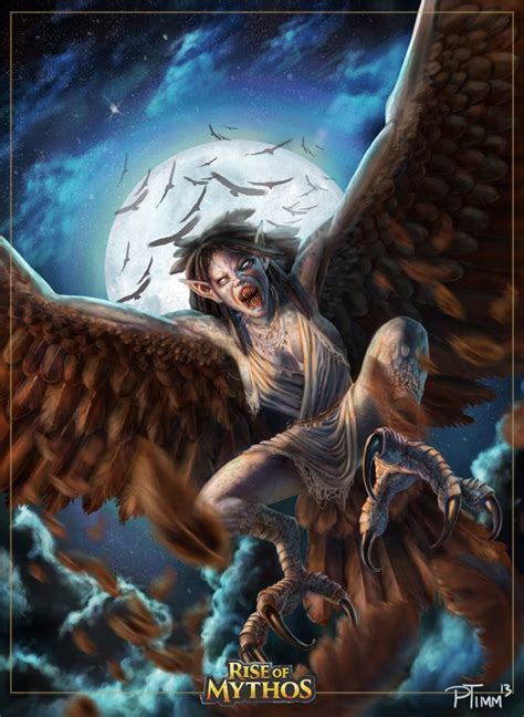 Mythical Flyers Harpy Legend
