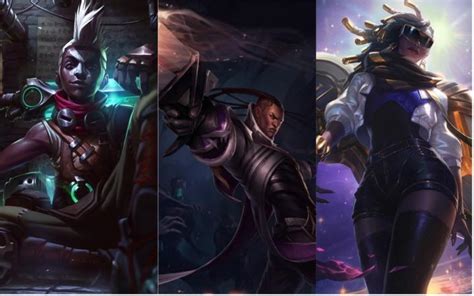 Get To Know League Of Legends Black Champions Ekko Senna And Lucian