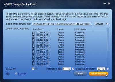 Deploy System Images To Multiple Computers AOMEI Image Deploy