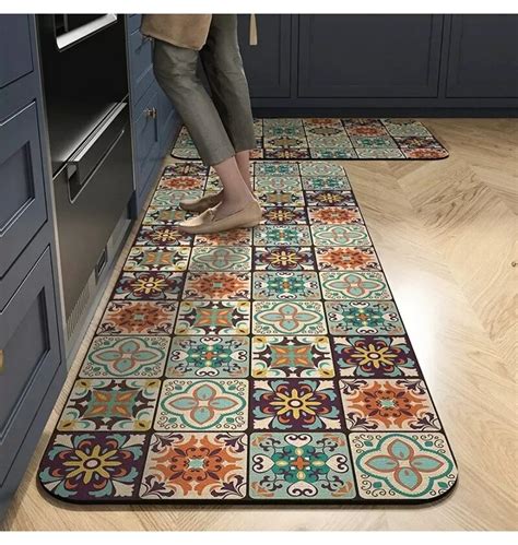 요가 운동 홈트 미끄럼방지 거실용 미끄럼 방지 주방 카펫 긴 공간 깔개 바닥 매트 입구 문짝 집 장식 Alf 티몬