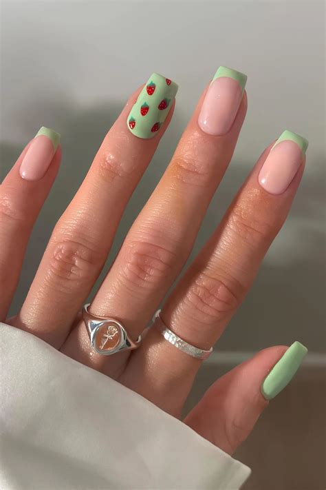 20 Strawberry Nail Ideas Perfect For Your Next Summer Set