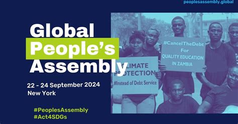 Global Peoples Assembly 2024 And September Actions For Economic Justice