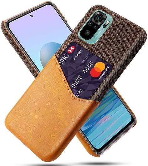 Xiaomi Redmi Note S Hoesje Met Kaartsleuf Back Cover Bruin GSMpunt Nl