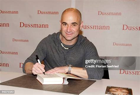 Andre Agassi Book Signing For Open Photos And Premium High Res Pictures Getty Images