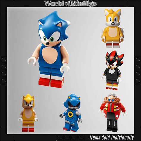 Sonic The Hedgehog Minifigure Lego