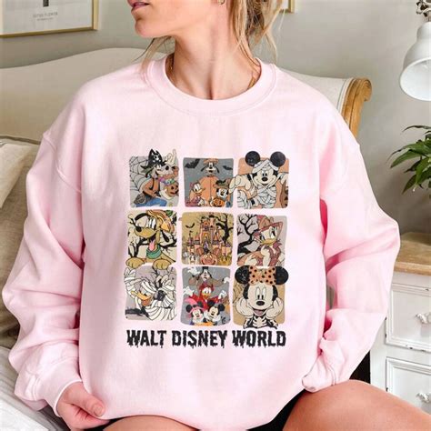 Mickey And Friends Halloween Comfort Color Shirt Disney Halloween