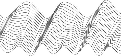 Abstract Wave Pattern Design For Modern Backgrounds And Graphic