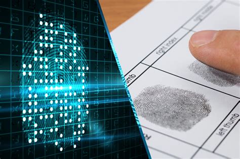 Digital Fingerprinting Vs Ink And Roll Fingerprinting