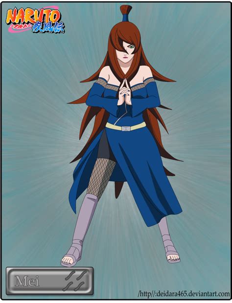 Mei 2 By Deidara465 On Deviantart Personagens Naruto Shippuden