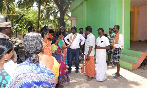 பொதுமக்களை சந்தித்த விஜய் வசந்த் Vijay Vasanth Mp Met The Public