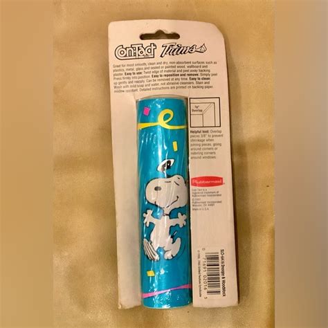 Other Snoopy Woodstock From Charlie Brown Peanuts Contact Wallpaper Border Trim Poshmark