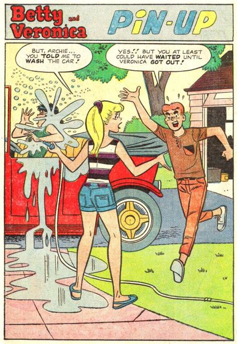 Solve Betty Veronica Pinup 2 Jigsaw Puzzle Online With 96 Pieces