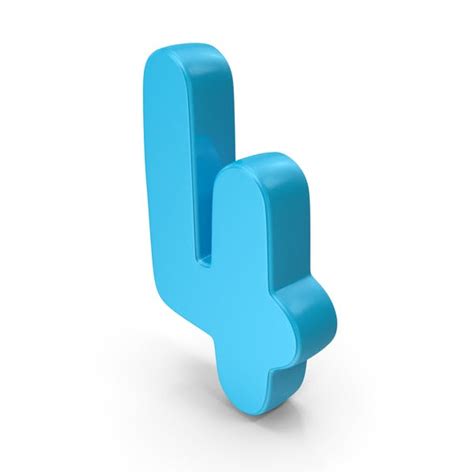 Font Cute 4 Blue 3d Incl Alphabet And Font Envato Elements